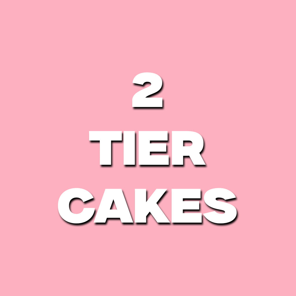 2 Tier Cakes | Tall Cakes | Bigger Cakes – That's The Cake Bakery