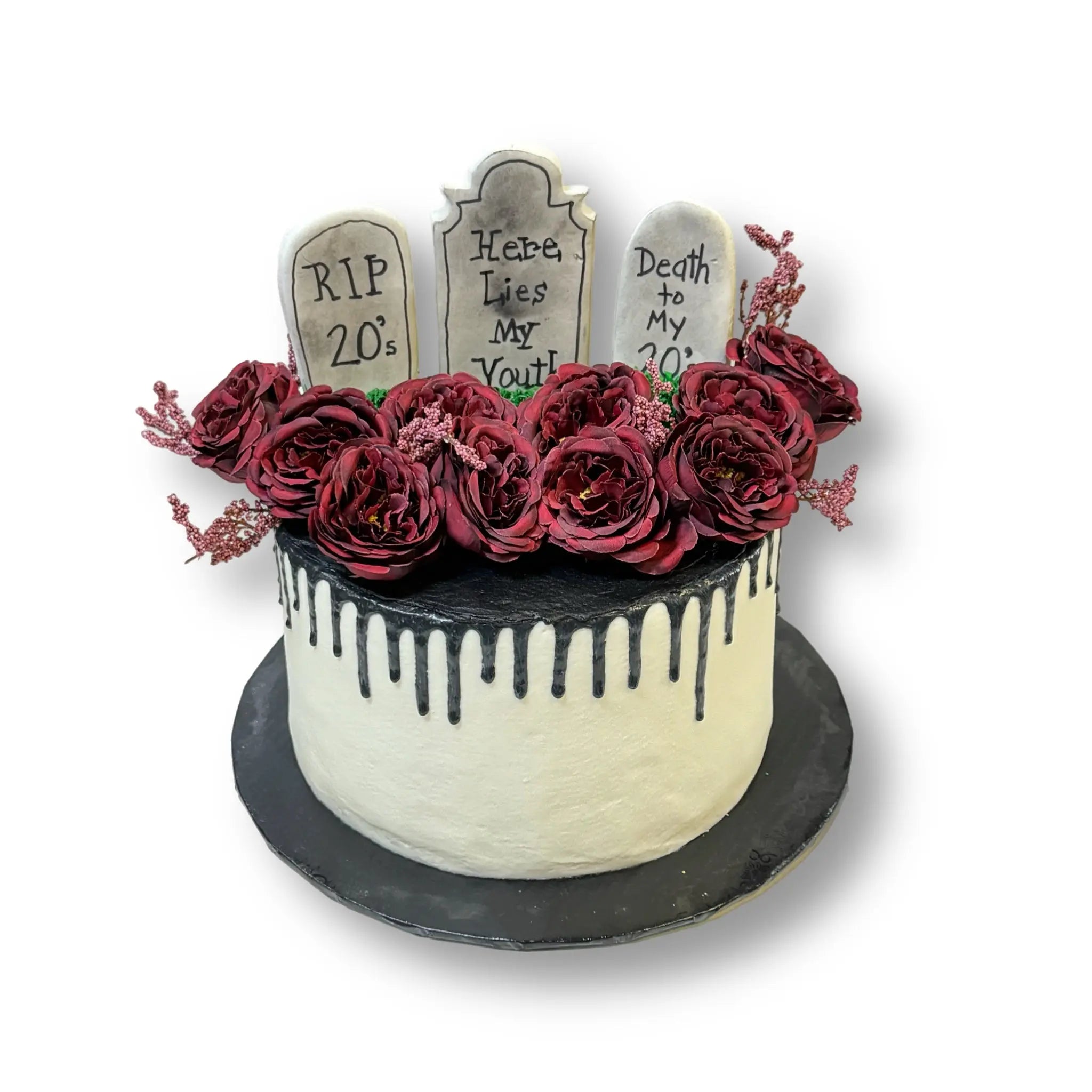 RIP Birthday with Roses - That's The Cake Bakery