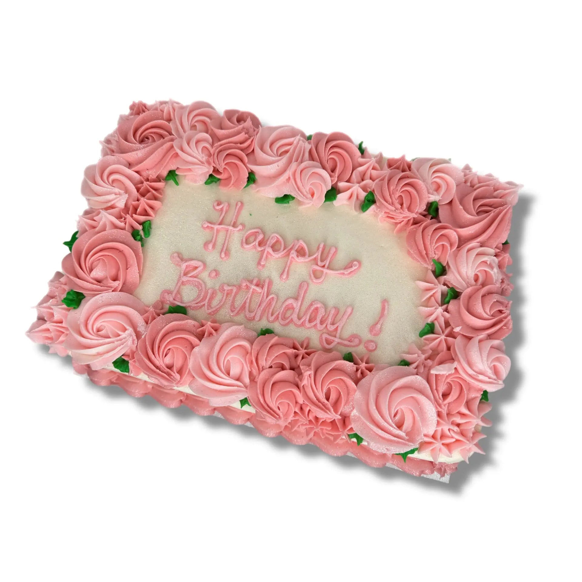 Rosette Border Sheet Cake – That's The Cake Bakery