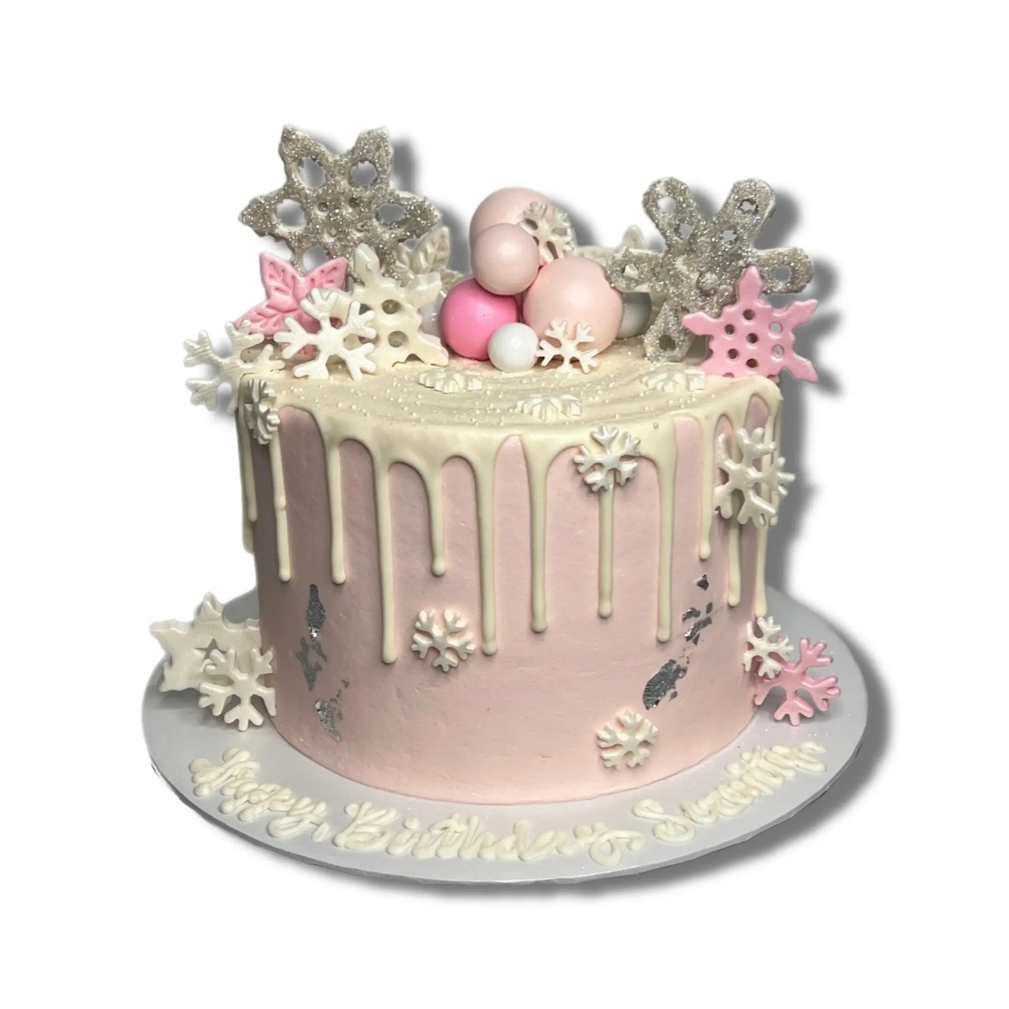 Pink Snowflake - That's The Cake Bakery