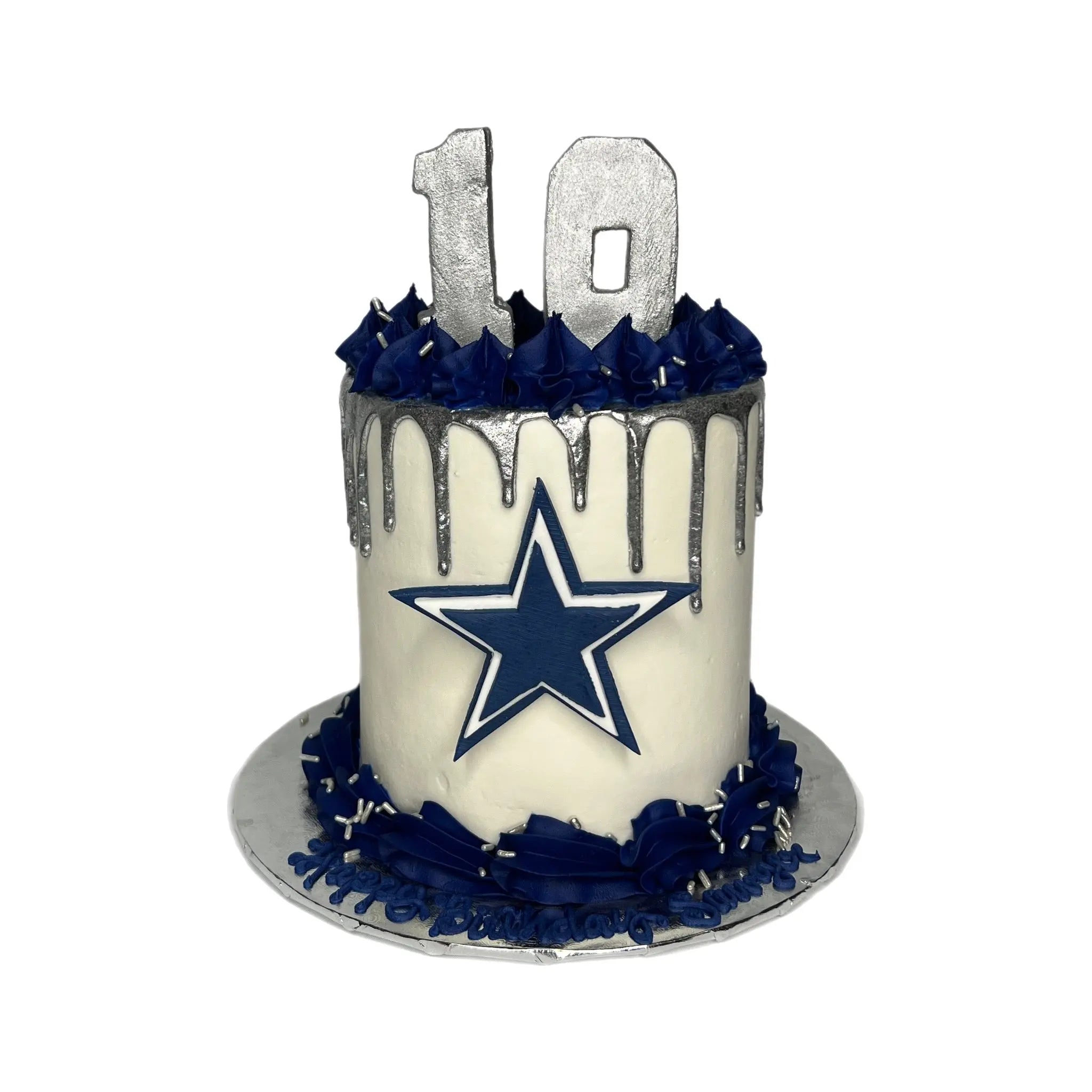 Cowboys Star Drip - That's The Cake Bakery