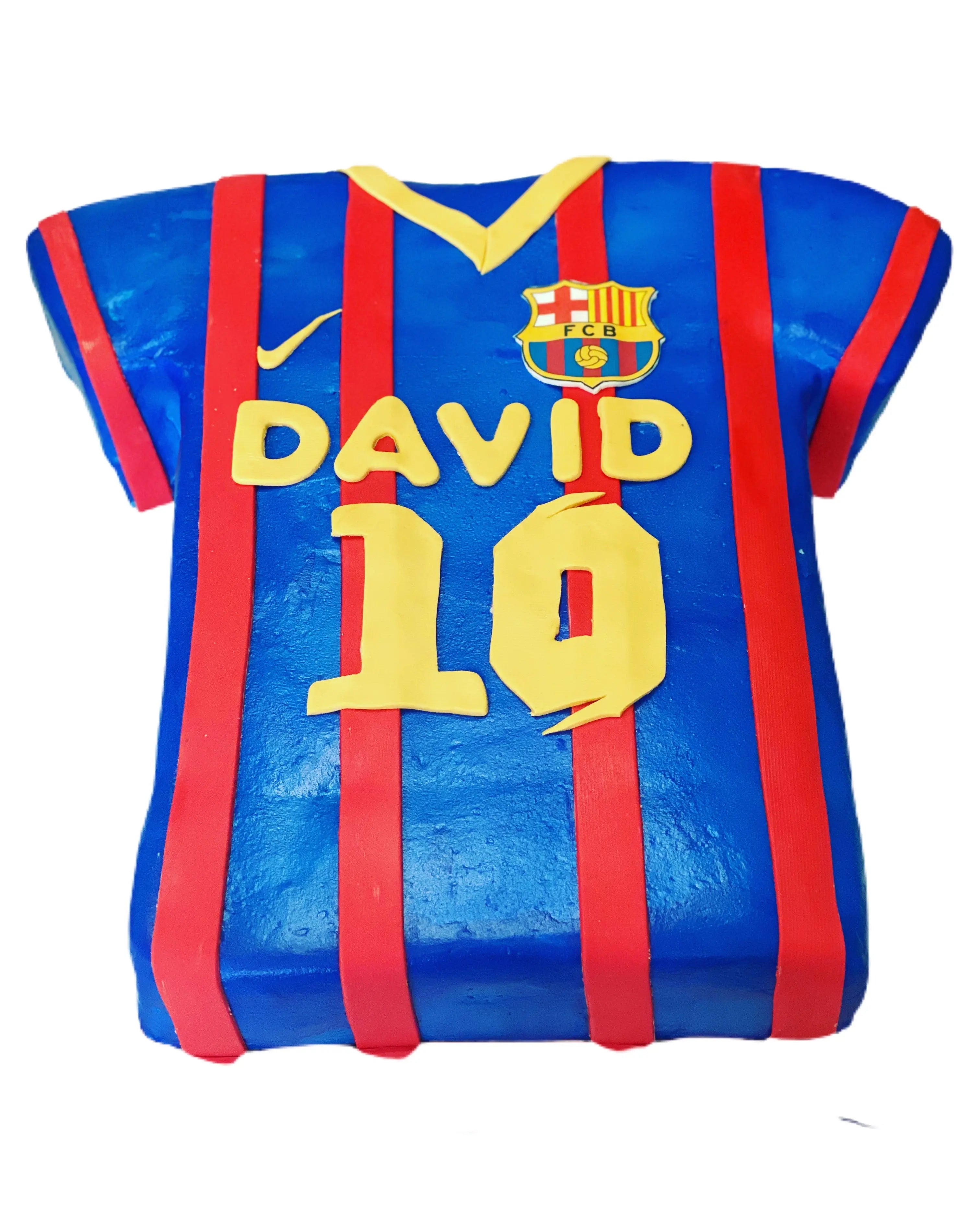 Barcelona Jersey Cake - That's The Cake Bakery